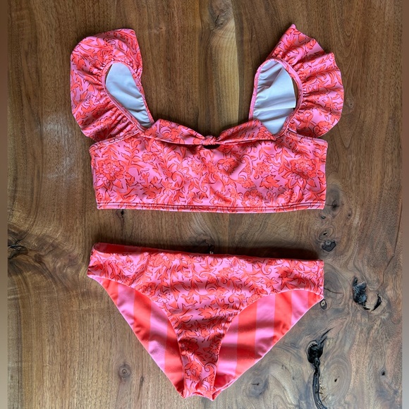 Billabong | Swim | Billabong Girls Bella Sol Ruffle Flutter Two Piece ...